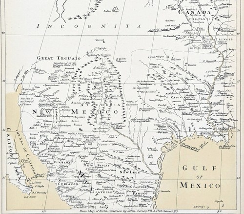 1879 CALIFORNIA AS AN ISLAND - WESTERN UNITED STATES Map JOHN SENEX ...