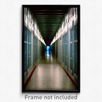 Pixel Art Poster - Menacing Corridor (8 Bit Psychedelic Trippy Video ...