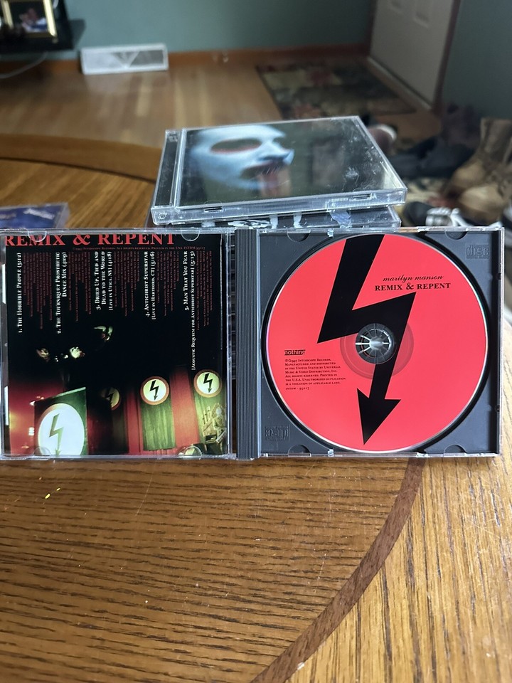 Remix & Repent [EP] by Marilyn Manson (CD, Nov-1997, Interscope, Used ...