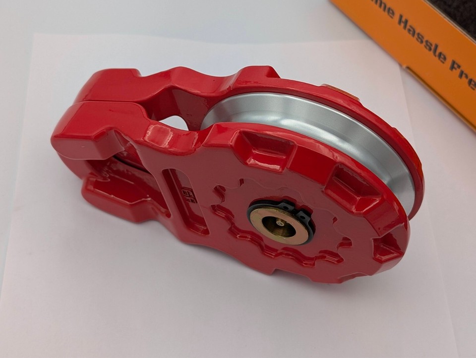 ULTRA Snatch Block Pulley 20T MBS Aluminum Red Rigging Off Road NEW IN ...