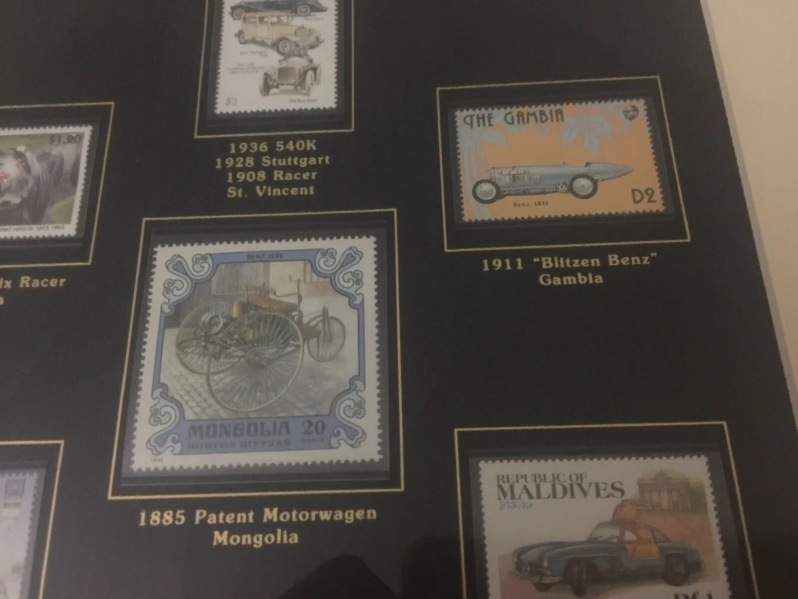 Mercedes Benz Postage Stamps-Rare Collection | eBay UK