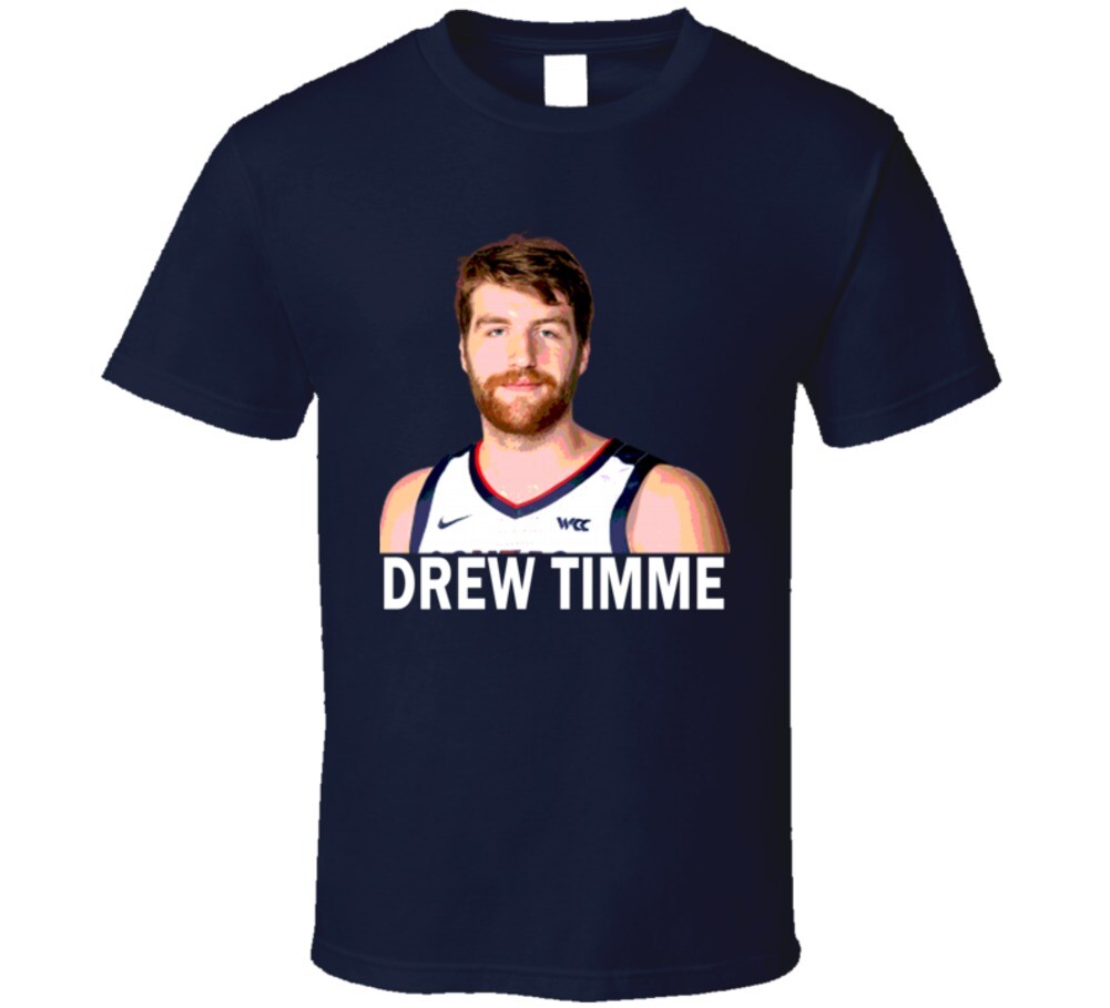 Drew Timme Gonzaga College Basketball Fan Cool Gifts For Sports T Shirt ...