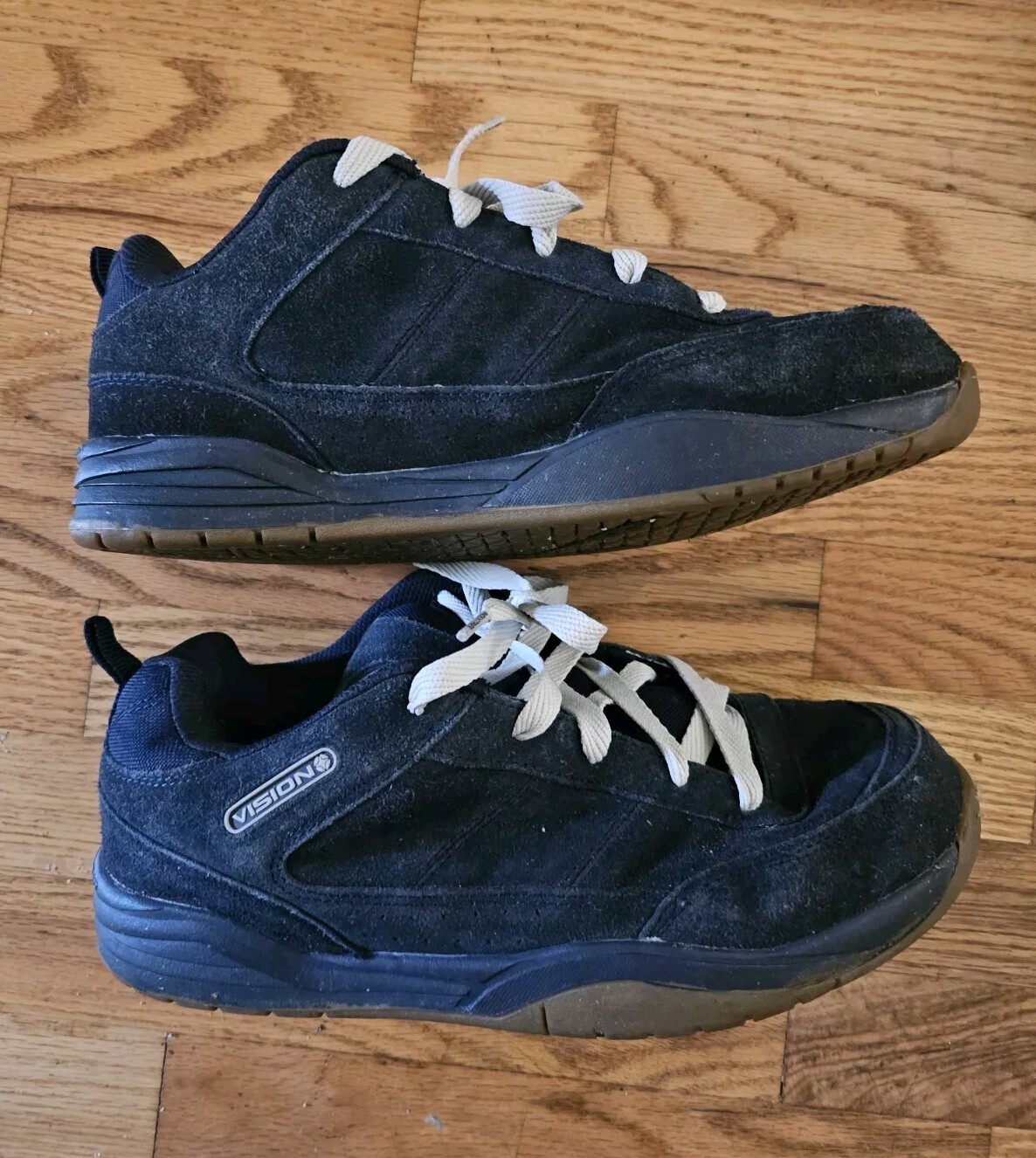 Vision Street Wear Navy Blue Suede Skate Shoes Men's … - Gem