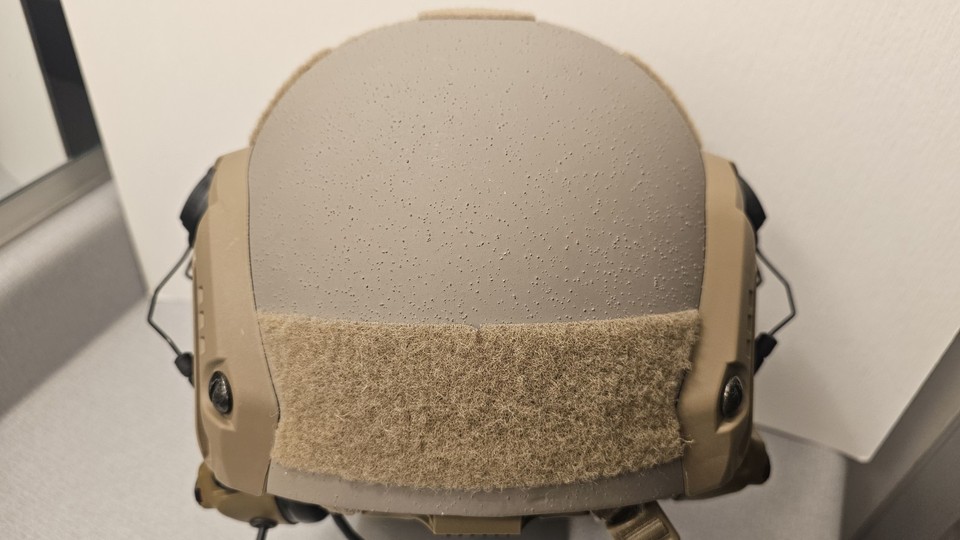 Ops-Core Maritime Size Medium Tan ballistic Helmet Lux Peltor Comtac ...