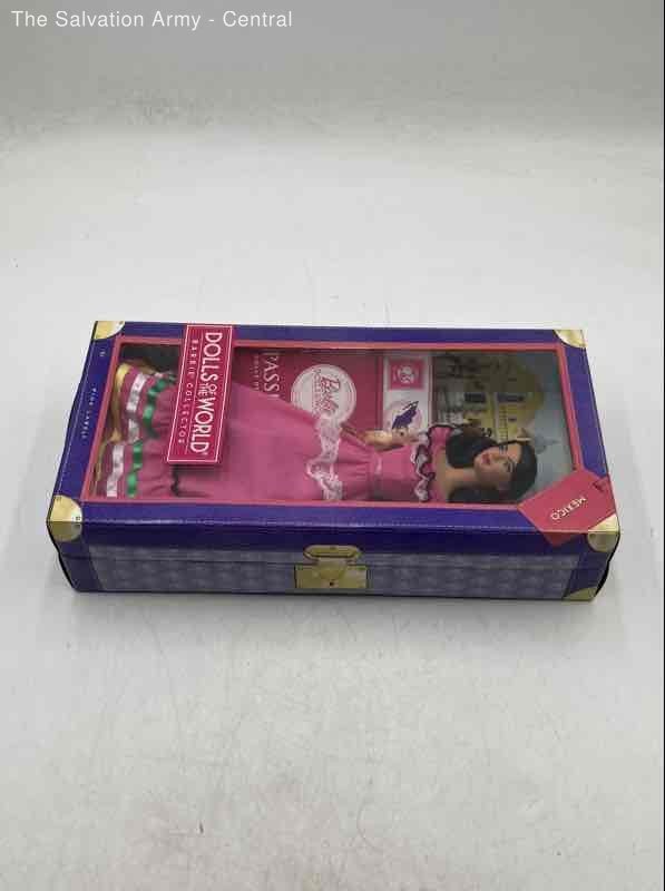 Mattel Barbie Pink Dress Label Dolls Of The World Mexico Collector Doll ...