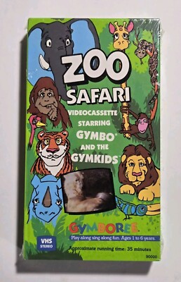 Gymboree: Zoo Safari VHS (1988) -- NEW! SEALED!! HANG TAG | eBay