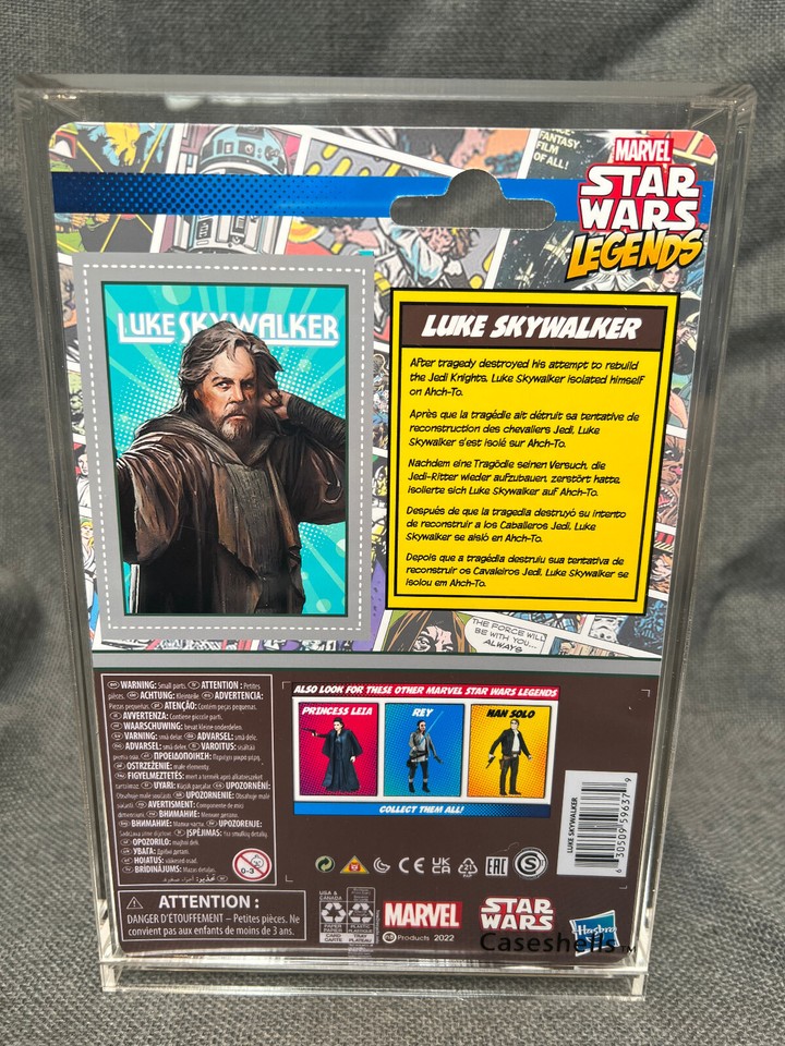 STAR WARS 3.75 Custom Action Figure Card, Luke Skywalker 6x9 Card ...