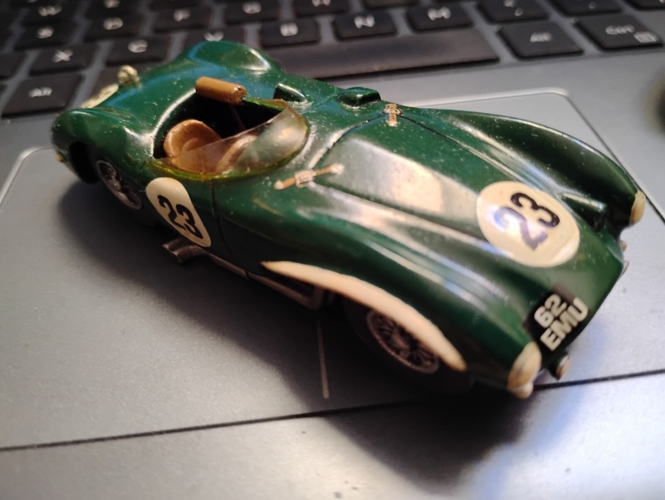 VINTAGE-#23-HANDMADE IN PORTUGAL-1/43-RESIN-GREEN MODEL CAR | eBay