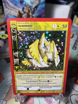 MetaZoo CCG Thunderbird Nightfall: First Edition 15/163 Holo Gold Nm Pf | eBay
