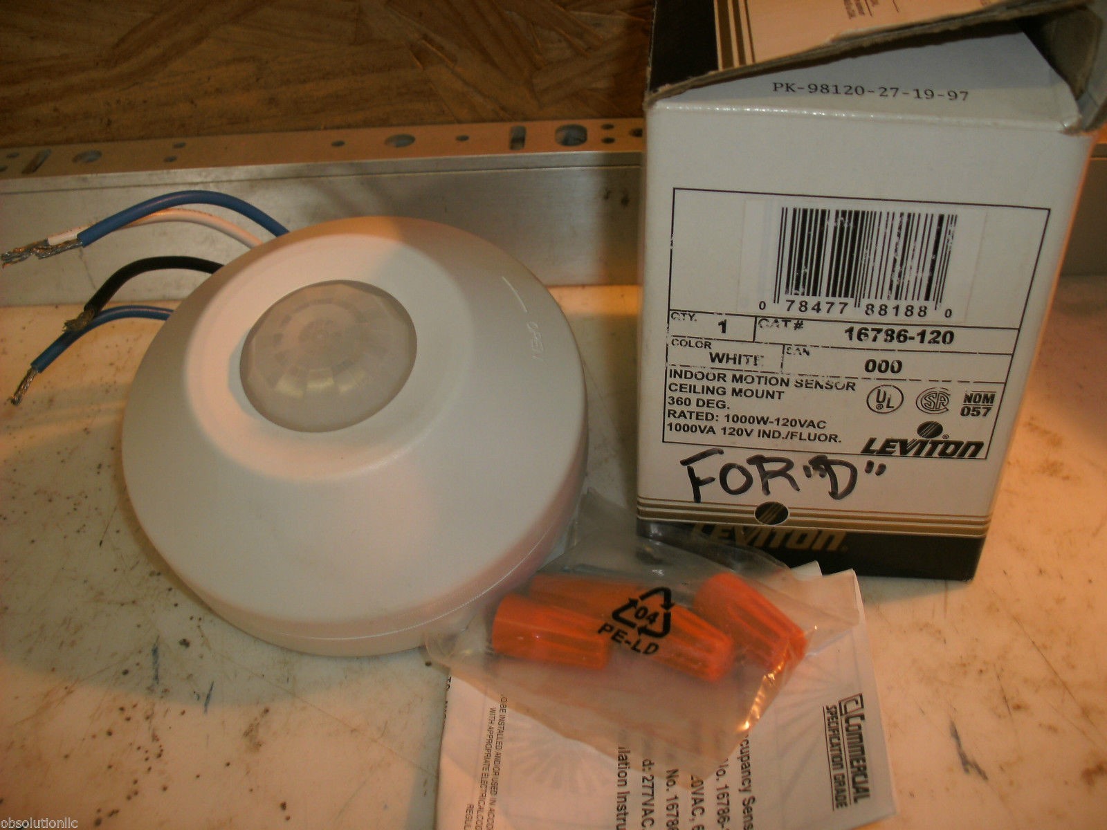 Leviton Ceiling Mount Motion Light Sensor | Shelly Lighting