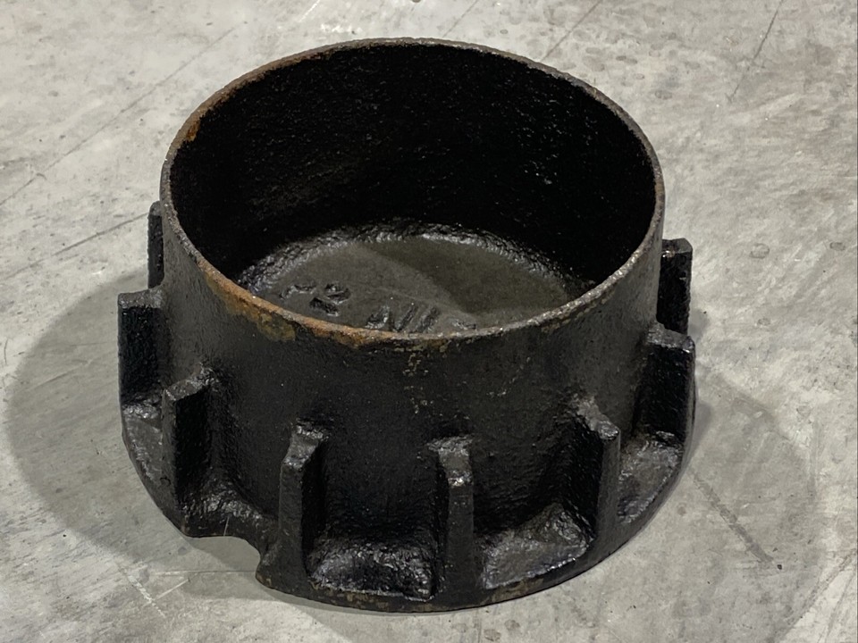 Trumbull Cast Iron Water Meter Cap Box Cover Lid Round Metal New | eBay