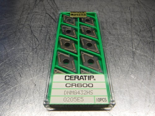 Kyocera Ceratip Carbide Inserts QTY10 DNMG432HS CR600 (LOC2318B) | eBay
