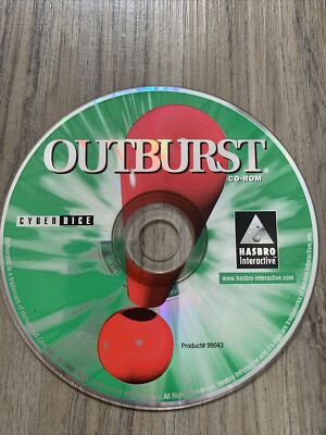 Outburst 1998 PC Game Hasbro Interactive DISC ONLY | eBay