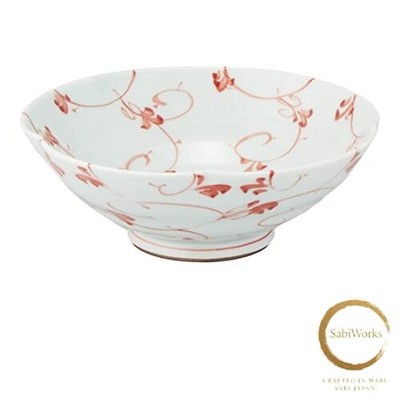 New Saikaitoki Hasami Ware 10243 5-Way Naburi Bowl Rice Bowl Inside and ...
