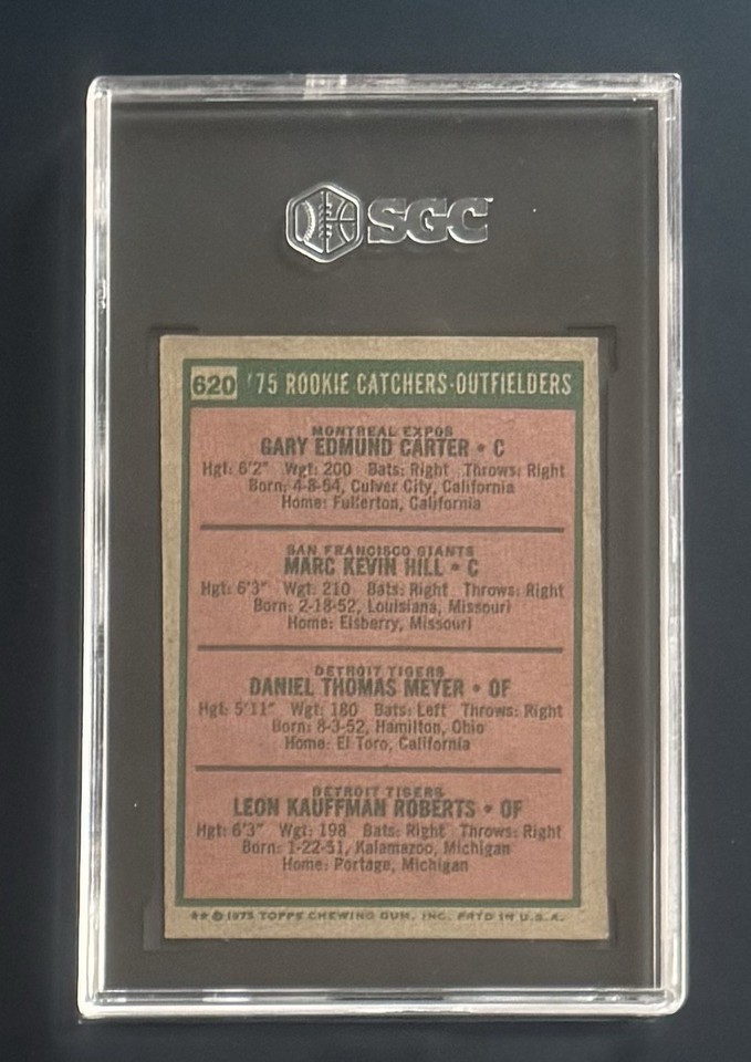 Gary Carter Rookie Card ~ 1975 Topps HOF RC | eBay