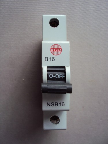 WYLEX NSB06 NSB10 NSB16 NSB20 NSB32 NSB40 NSB50 TYPE B MCB 6 10 16 20 ...
