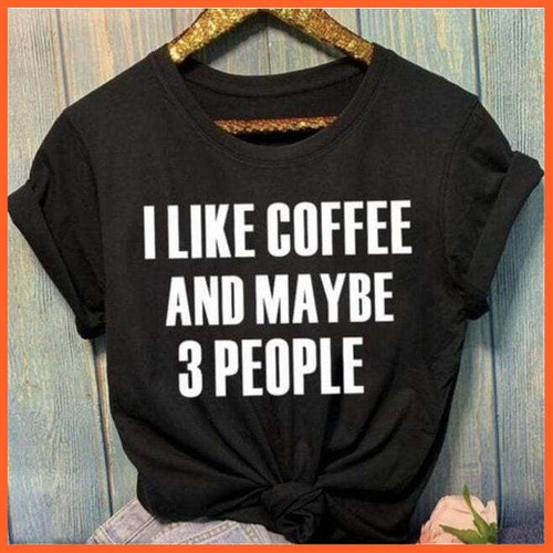 Multi Color Cotton Blend Trending Coffee Lover T-Shirts | eBay Australia