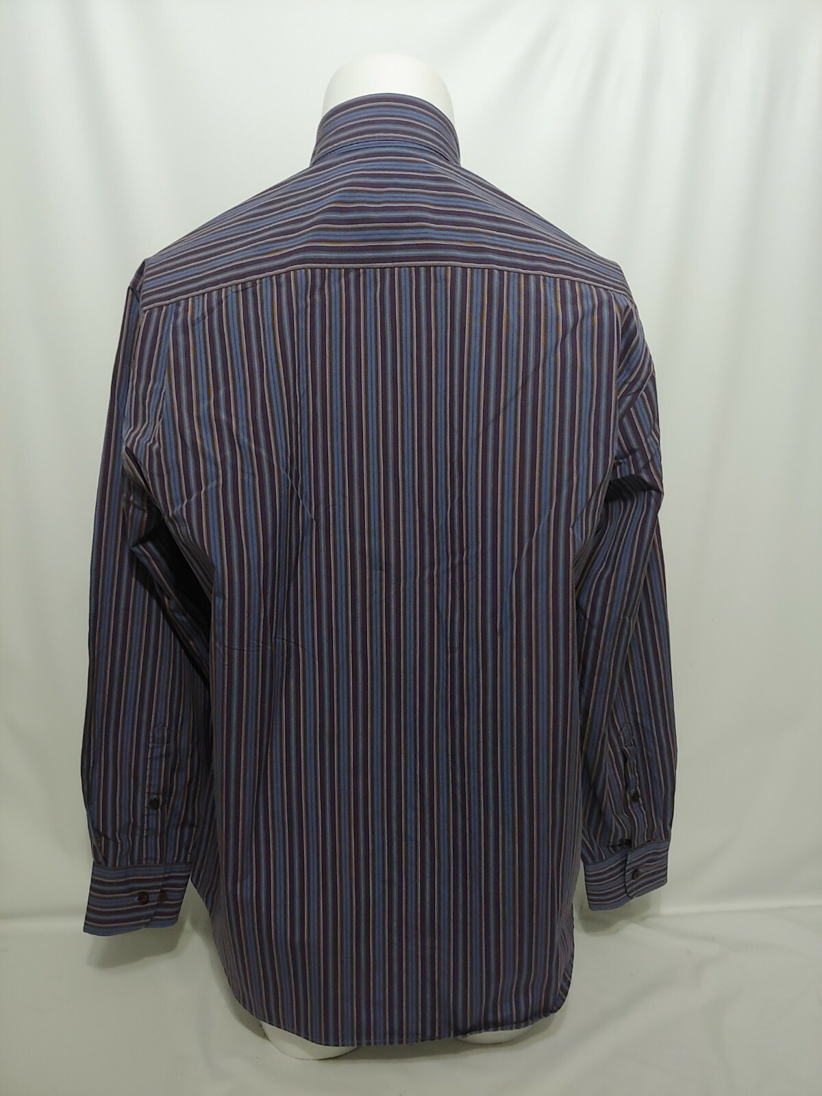 Robert Talbott CARMEL Blue Purple Orange Striped Long… - Gem