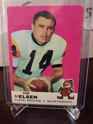 1969 Topps #52 Bill Nelsen Football | eBay