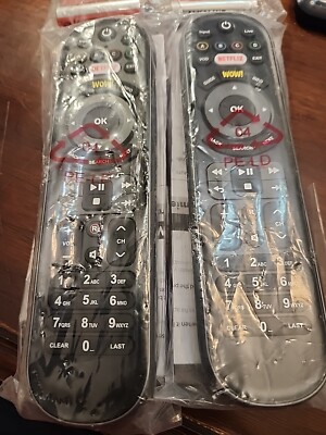 WOW TV Remote Control Netflix Model URC2135 - ***2 Pack*** | eBay