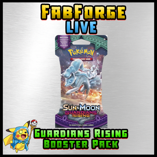 #001 - Pokemon Guardian Rising Sleeved Booster Pack - Opened Live | eBay
