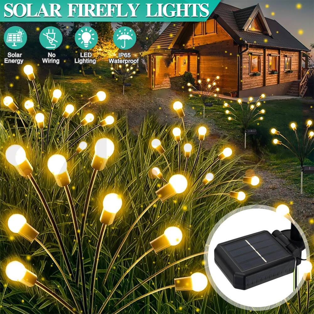 Lightning Bug Solar String Lights