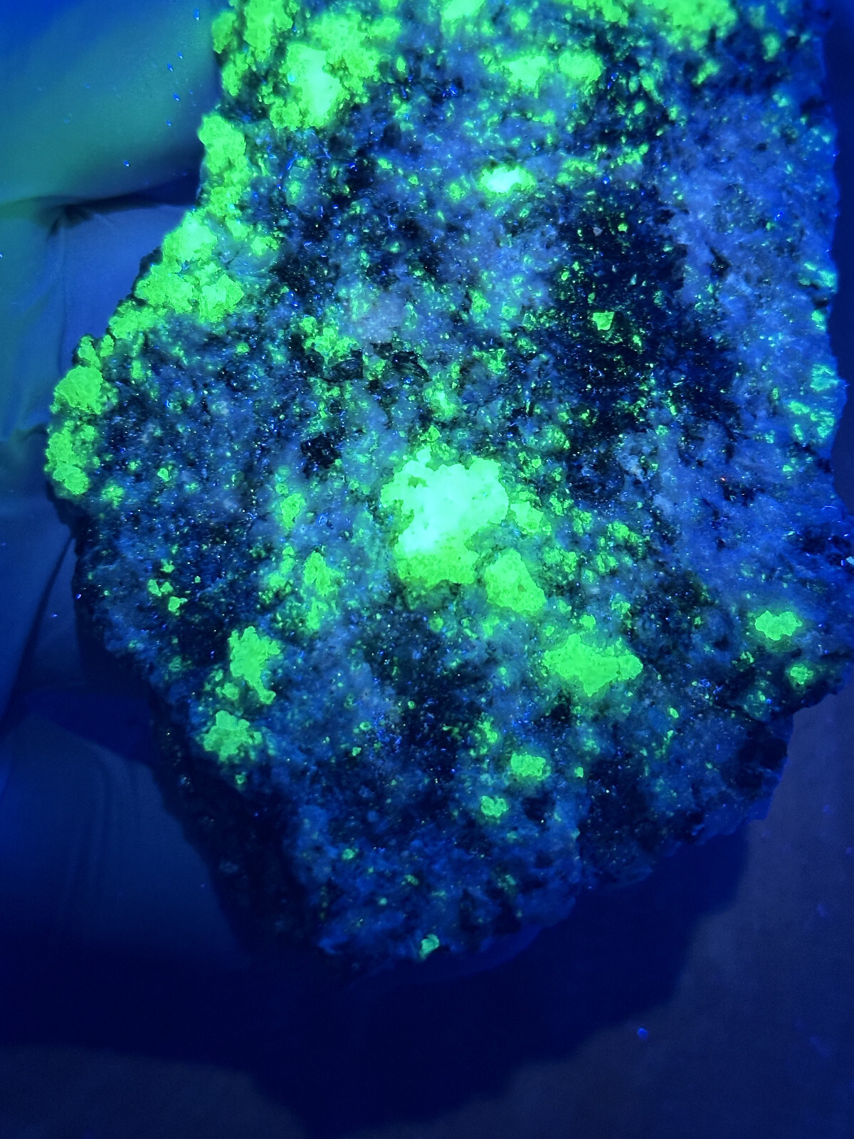 HIGHLY FLUORESCENT_Rare Hyalite Opal Specimen from Chalk Mtn., Spruce ...
