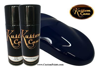 Kustom Canz BASE DARK BLUE 12 oz AEROSOL CAN KIT Custom Paint ...