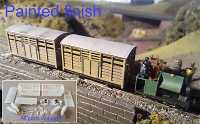 OO9/009 Livestock/Cattle Vans / Wagons - Welshpool & Llanfair Narrow ...