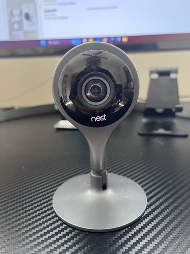 Google Nest A0005 Cam Indoor Security Camera - Black | eBay