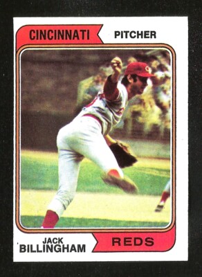 1974 Topps SET BREAK #158 JACK BILLINGHAM CINCINNATI REDS (001) | eBay