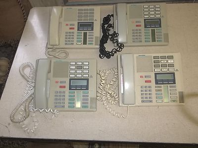 Meridian M7310, Lot of 4 Nortel off-White Office Phones *FREE SHIPPING ...