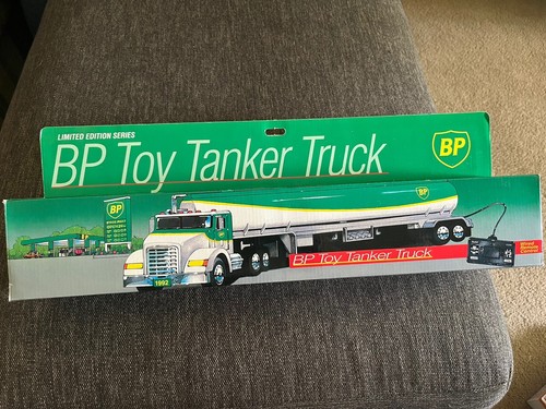 VINTAGE BP Toy Tanker Truck Limited Edition Series w/ Wired Remote ...