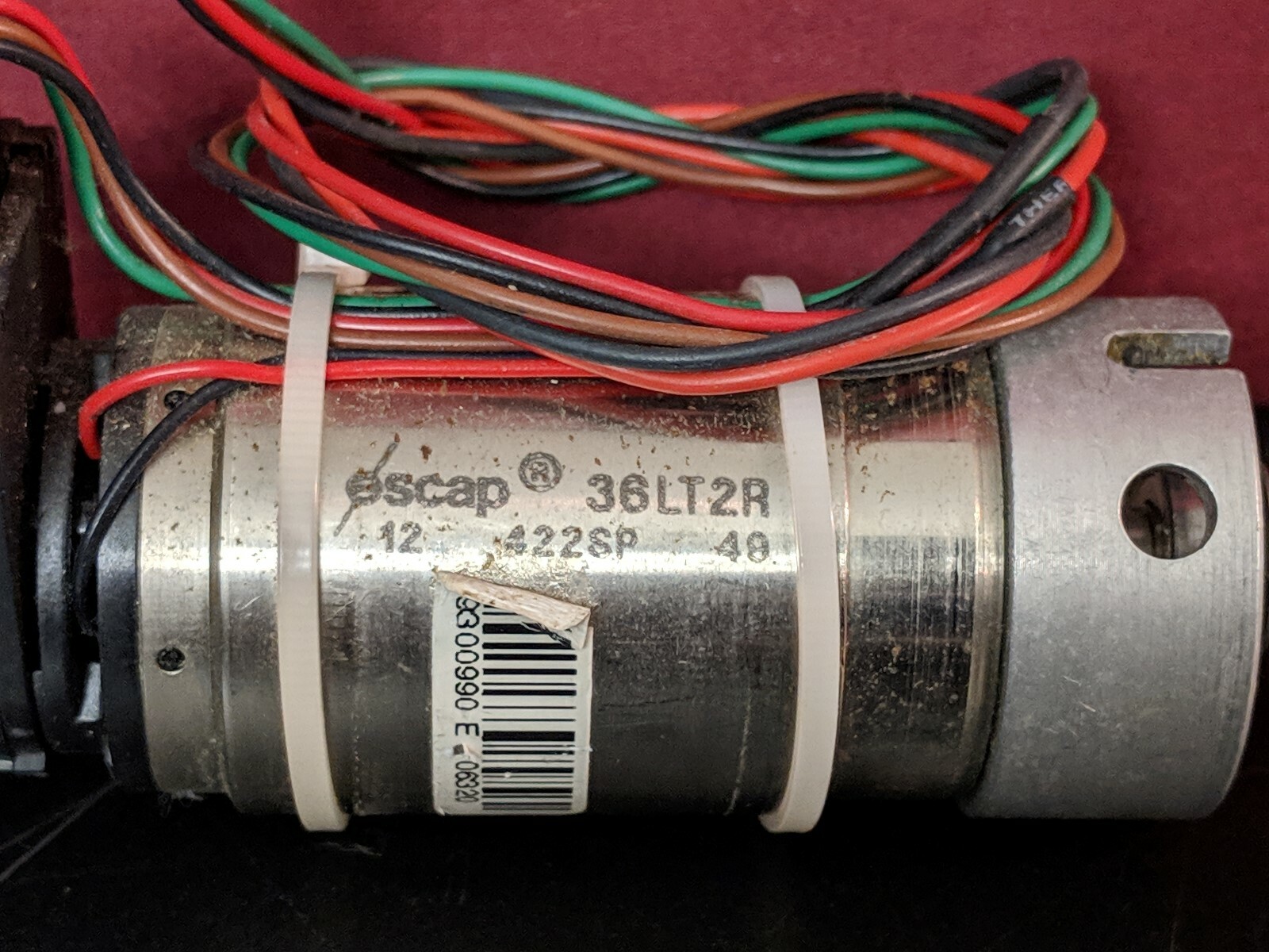 Escap 36LT2R DC Servo Motor 12 422SP 49 HEDS-5500 C11 Encoder / 30 DAY ...