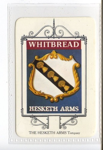 (Jc7913-100) WHITBREAD,INN SIGNS,DEVON & SOMERSET,THE HESKETH ARMS,1973 ...