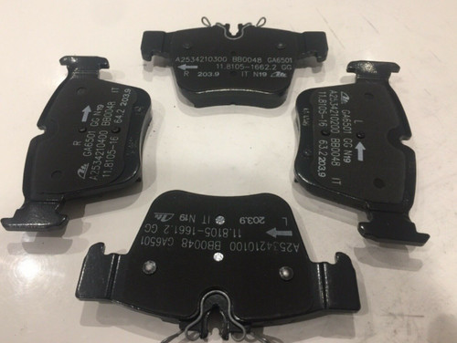 NEW MERCEDES-BENZ C W205 REAR BRAKE PADS SET A0004207803 ORIGINAL | eBay