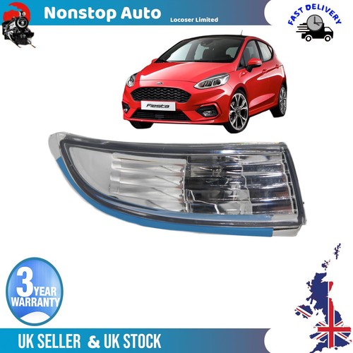 Wing Mirror Indicator Light Lens Right Side Fits FORD Fiesta Mk6 B-Max ...