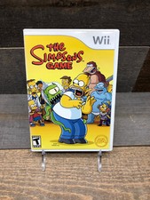 The Simpsons Game (Nintendo Wii, 2007) for sale online | eBay
