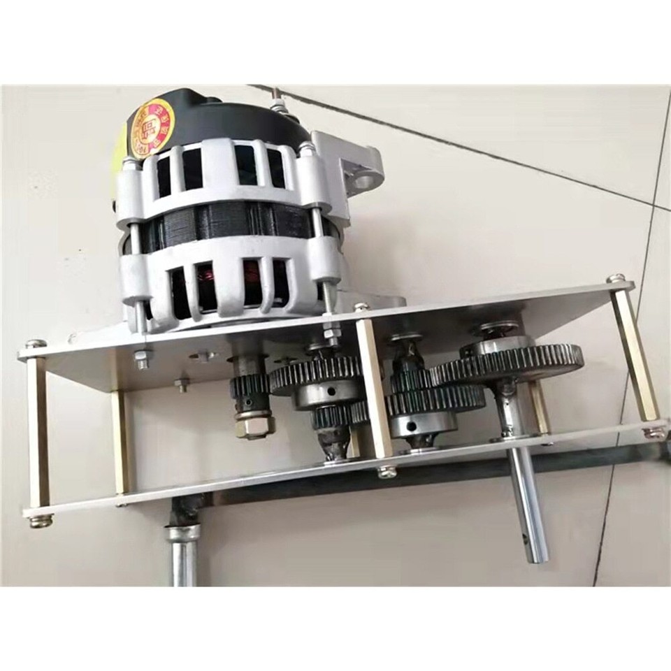Hand-crank Generator Speed-increasing Gearbox 220V 1500W Permanent ...