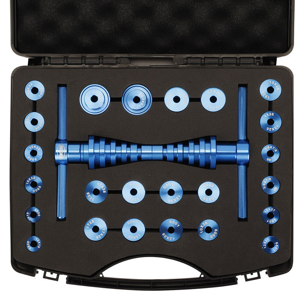 Bicycle Bearing Press Set Bike Assembly Tool Kit Wheels Hub Bearing ...