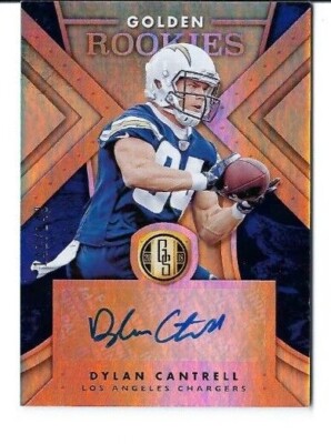 Dylan Cantrell 2018 Panini Gold Standard Rookie Autograph #d 141/149 Chargers | eBay