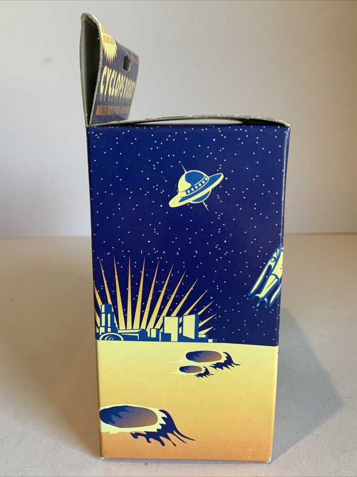 Vintage Wind-Up Sci Fi CYCLOPS ROBOT by ACCOUTREMENTS - NEW | eBay