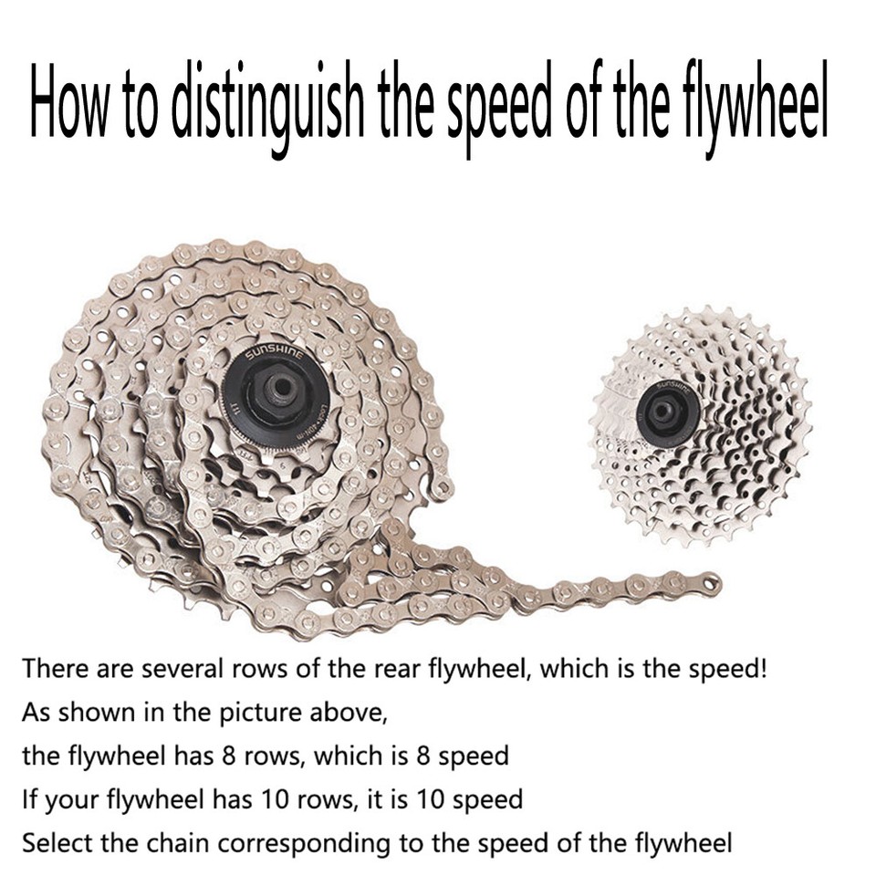 6 7 8 9 18 21 24 27 Speed Bike Chain Stretch-Proof Links For Campy SRAM ...