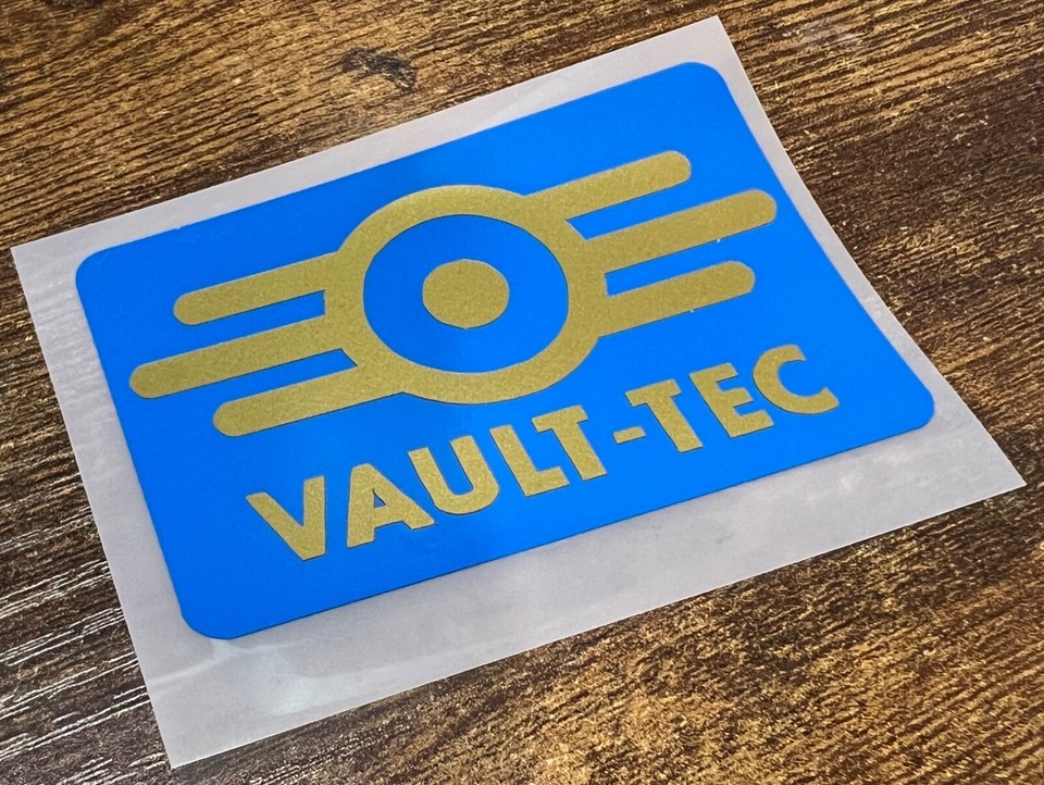 FALLOUT VAULT-TEC Decal Vinyl Sticker Window Phone Laptop Car iPad TV ...