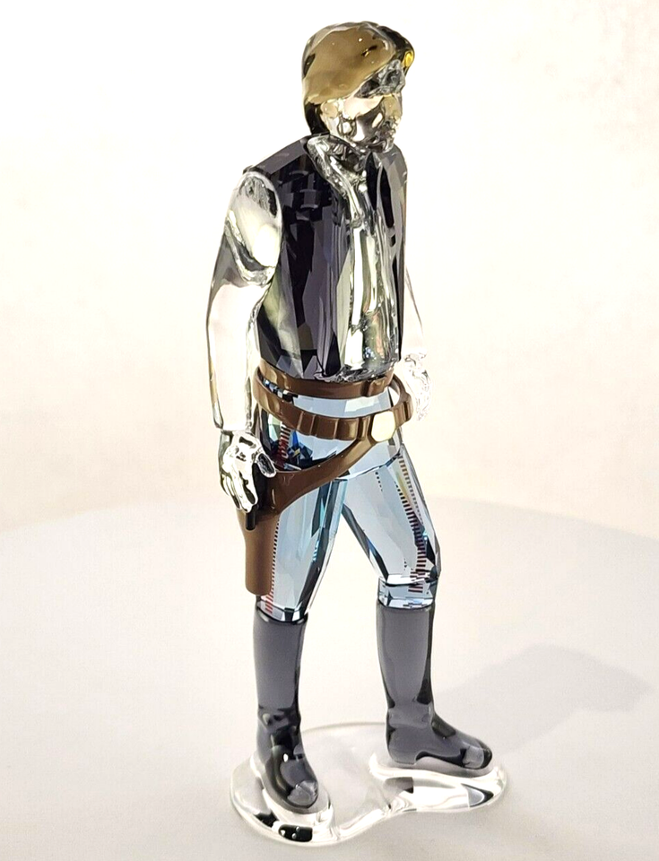 Swarovski Star Wars HANS SOLO Color Crystal Figurine 5591308 Genuine ...