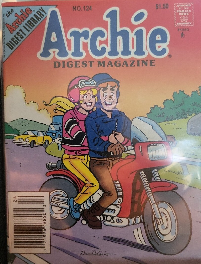 ARCHIE DIGEST MAGAZINE ISSUE NO. 124 1993 | eBay