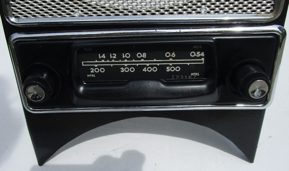 TRIUMPH TR2 TR3 ORIGINAL FACTORY RADIO & CONSOLE RADIOMOBILE | eBay