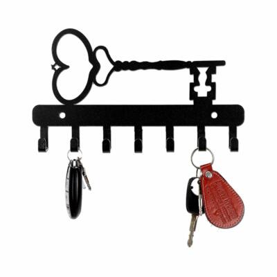 Antique Key Metal Key Holder Wall Mounted Key Organizer Home Decor | eBay