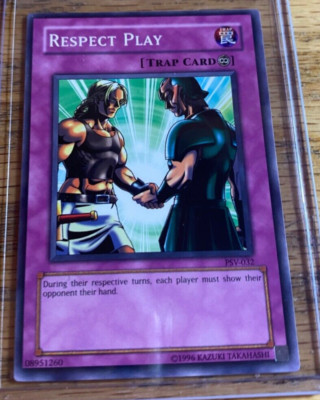 Respect Play PSV-032 Yu-Gi-Oh! Card Lightly Played Unlimited Trap Card ...