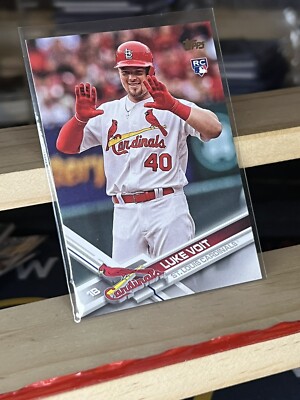 2017 Topps Update #US281 Luke Voit Rookie St Louis Cardinals MLB ...